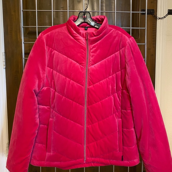 Peach | Jackets & Coats | Peach Brand Quilted Pink Zip Up Jacket | Poshmark